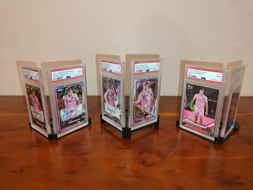 PSA Slab Display Easy Stack Black Sports card display | eBay