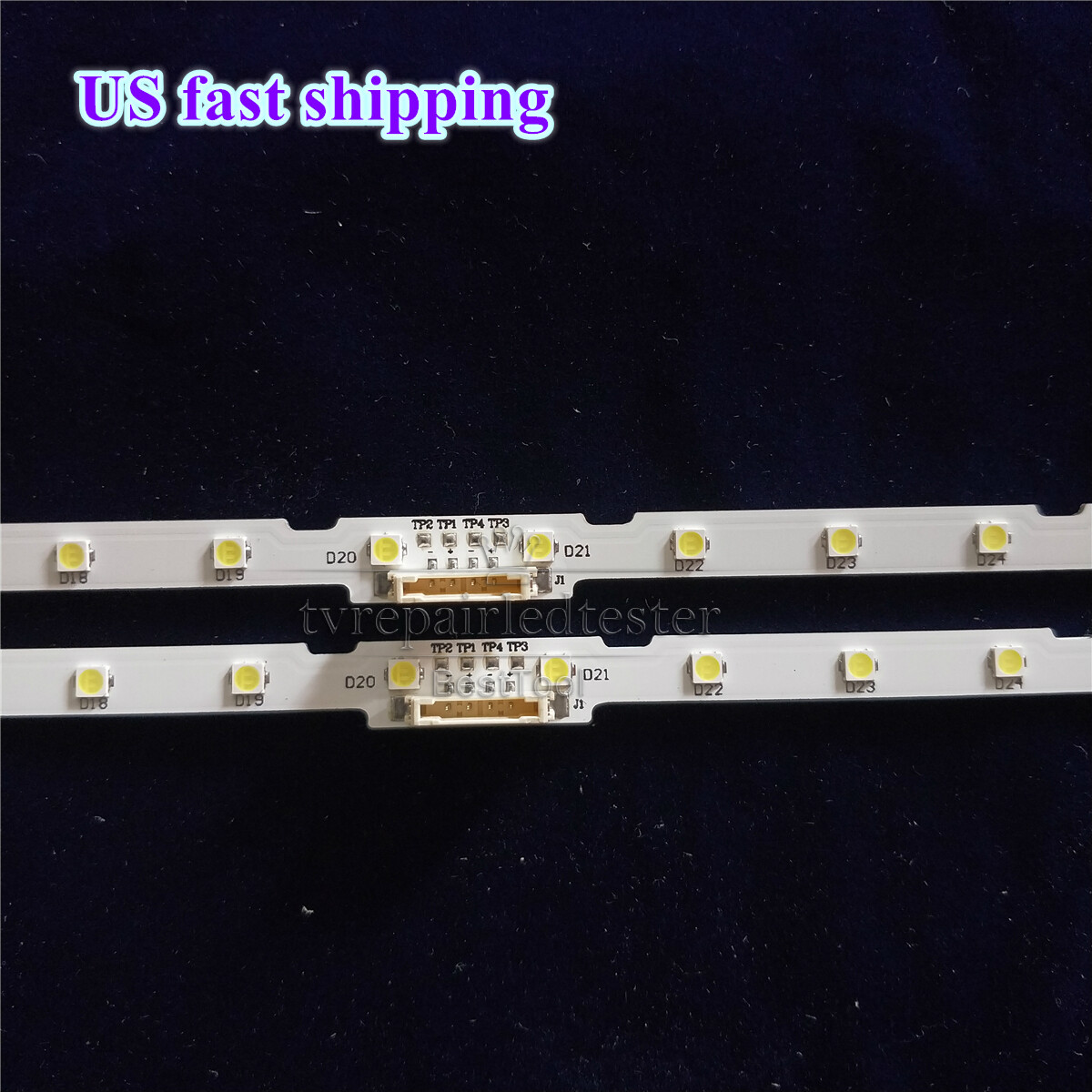 LED Backlight Strips 40 LED for Samsung 55"TV UN55NU7300F AOT_55_NU7300 ...