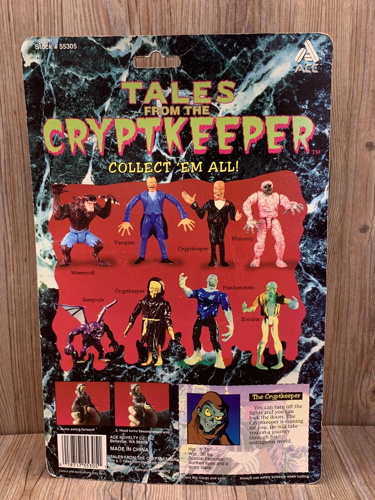 Tales From The Cryptkeeper The Cryptkeeper Action Figure #55305 Ace ...