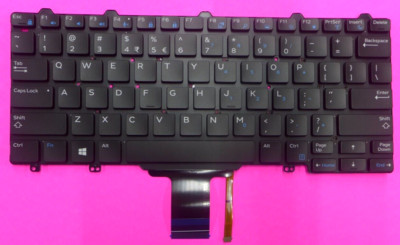 NEW Dell Latitude E5250 E7250 US INTL Keyboard w/Backlight 3WN15 | eBay