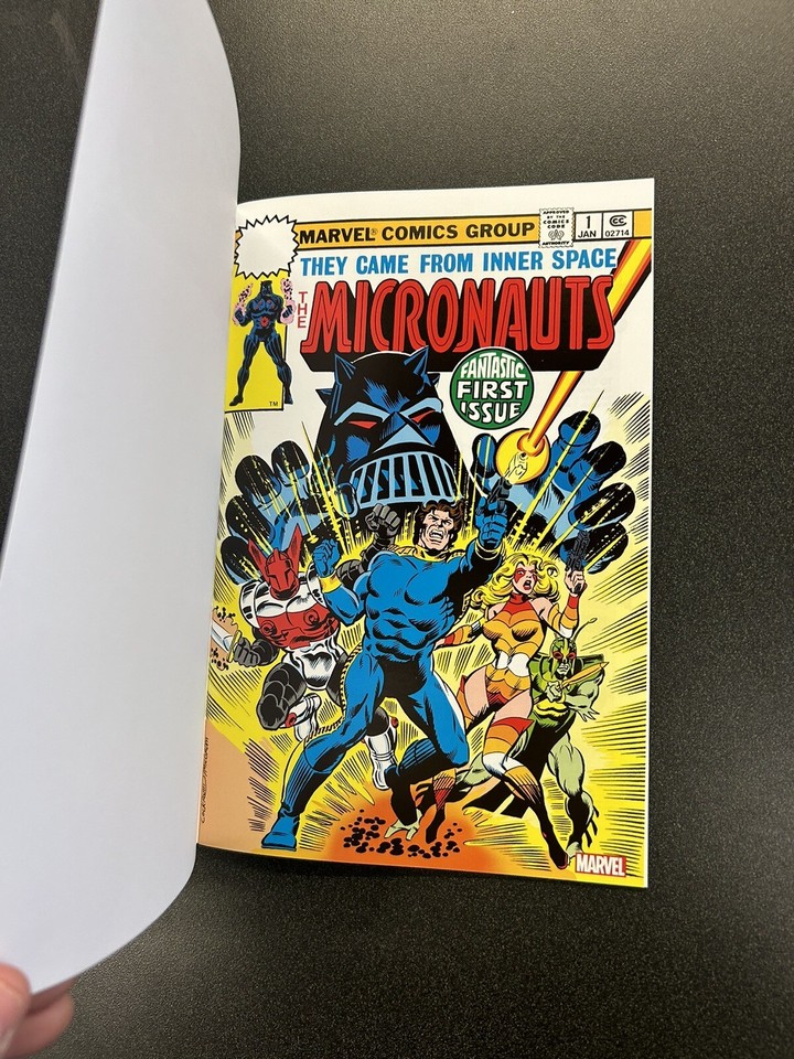 Marvel Micronauts (1979) #1 FACSIMILE BLANK Sketch Cover Variant TC4 | eBay