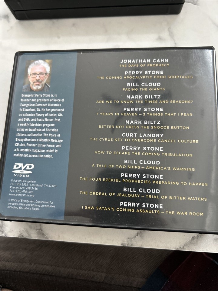 Christian Prophetic Teaching DVDs, Perry Stone 2022 Prophetic Summit 12 ...