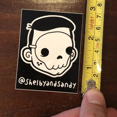 Shelby And Sandy Art Sticker Print - RARE - Los Angeles Portrait ...