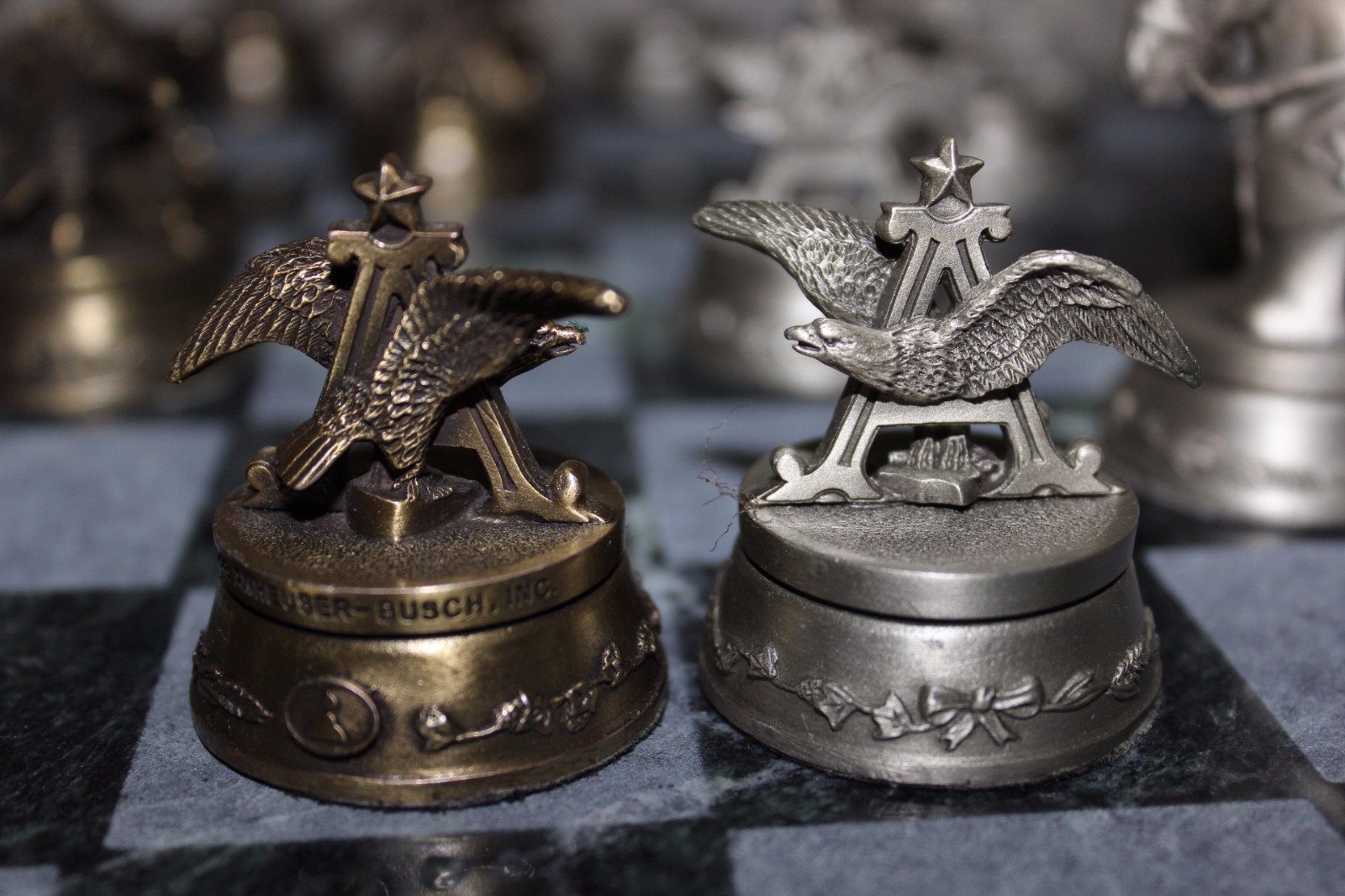 Vintage Rare Anheuser-Busch Collectors Chess Set Budweiser 1998 | eBay