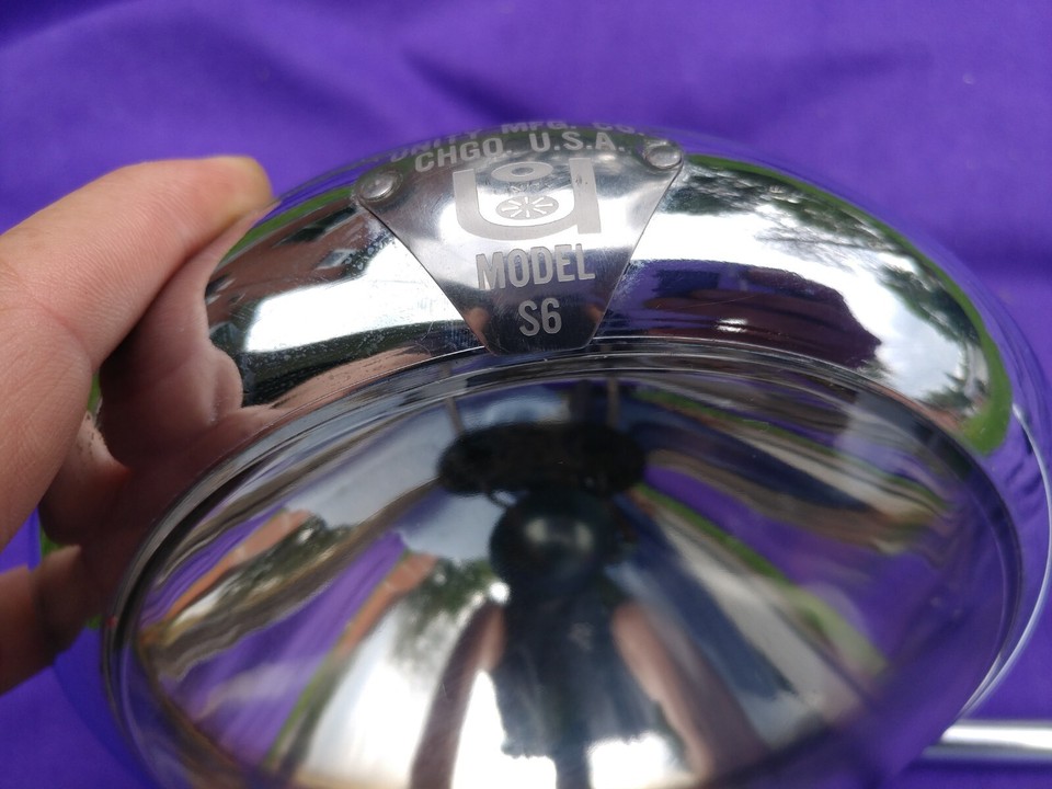 VINTAGE NOS UNITY S6 LIGHT POLICE RAT ROD SPOTLIGHT NICE 12V | eBay