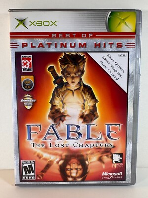 Fable: The Lost Chapters (Microsoft Xbox, 2004) Disc / Case Tested ...