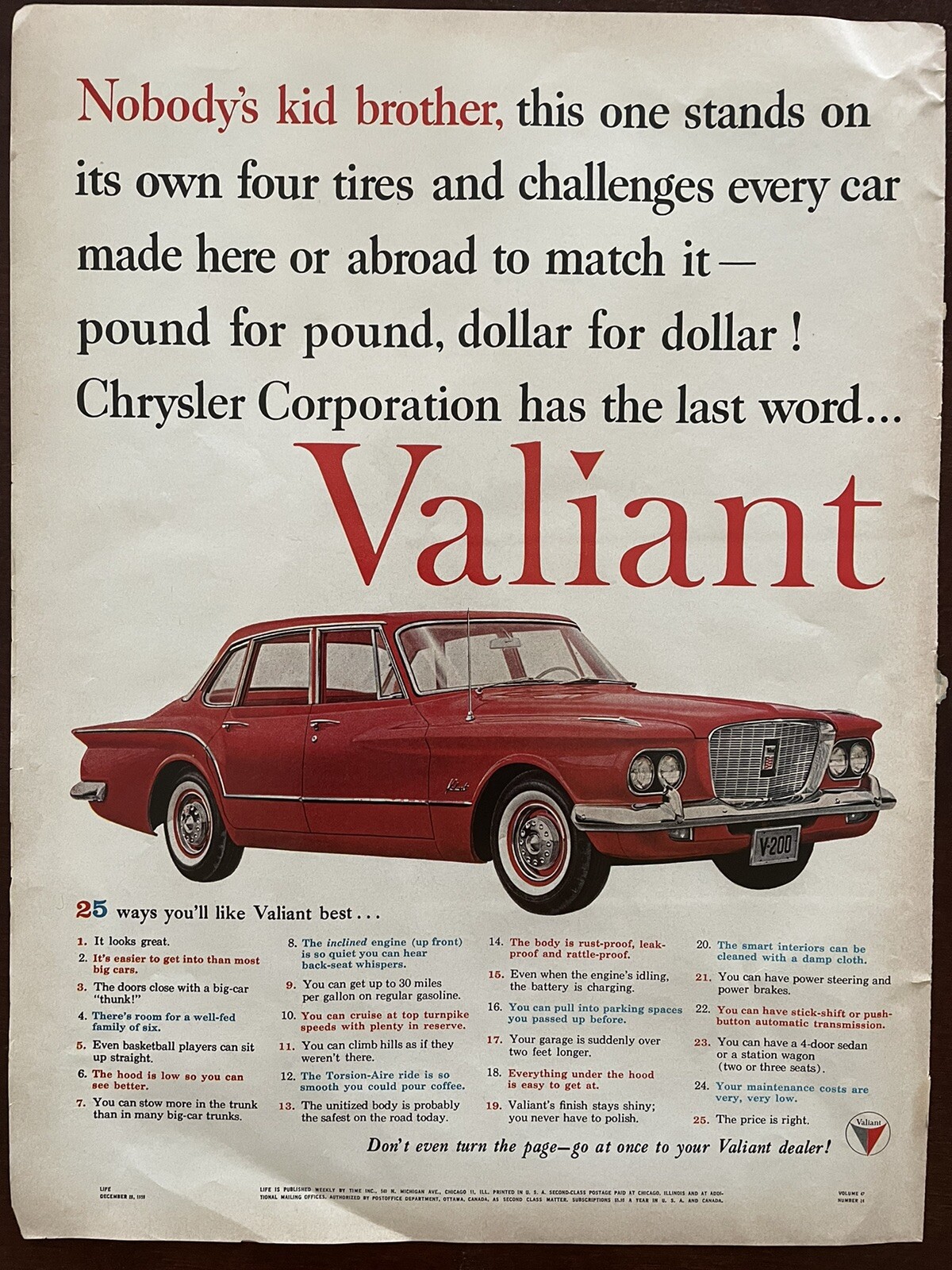 Valiant was a sub-brand of Chrysler? | VW Vortex - Volkswagen Forum