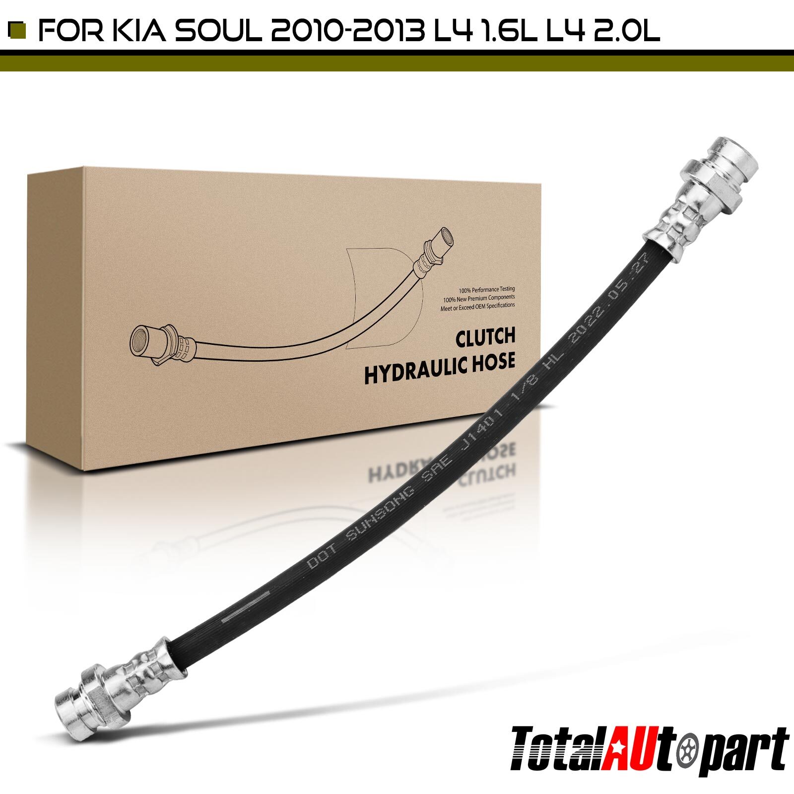 New Clutch Hydraulic Hose Line for Kia Soul 2010-2013 L4 1.6L L4 2.0L ...