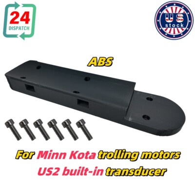 For Lowrance Black Transducer Mount Active Imaging 3-In-1 Minn Kota ABS ...