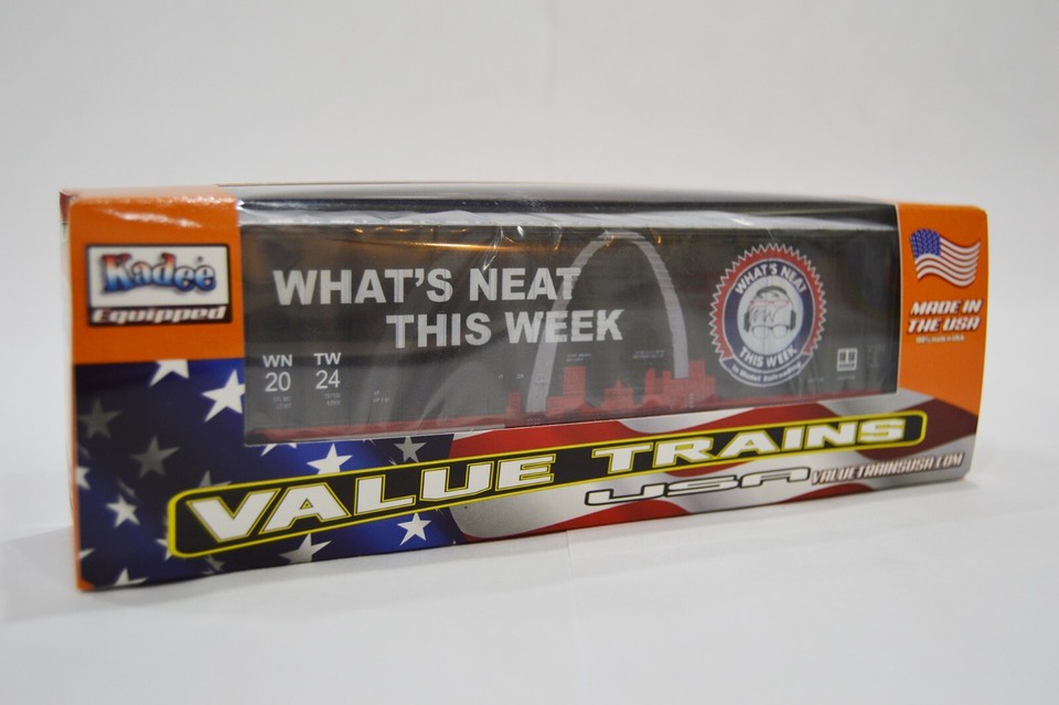 What's Neat This Week 2024 Scheme HO Scale Boxcar by Value Trains USA ...