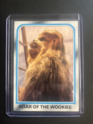 1980 Topps Star Wars The Empire Strikes Back Roar of the Wookie Card ...