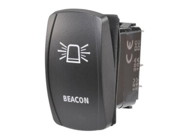 Narva Rocker Switch Beacon 12/24V Amber LED 63234BL | eBay Australia