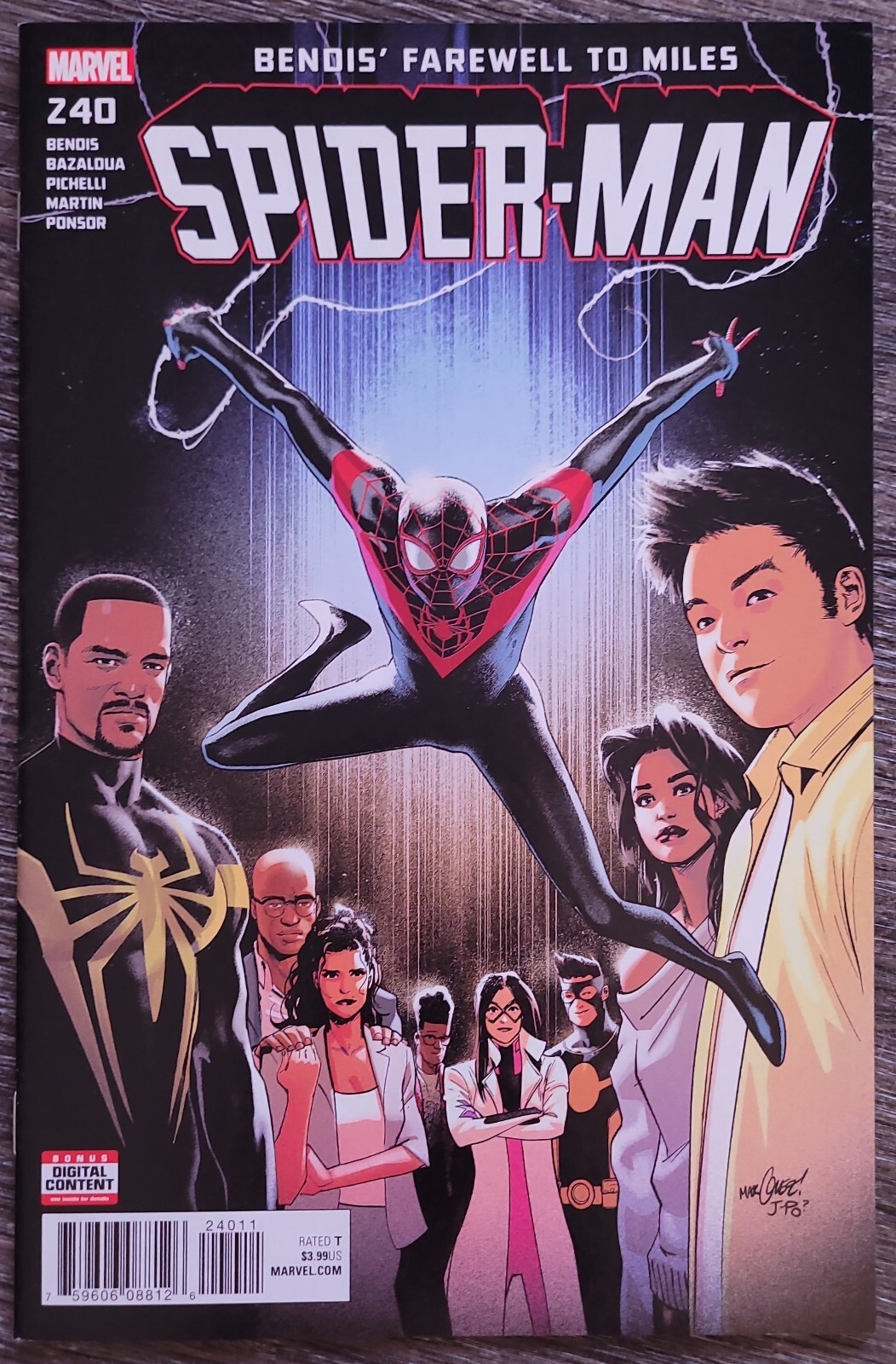 Miles Morales Spider-Man #240 - High Grade - Bendis Pichelli | eBay