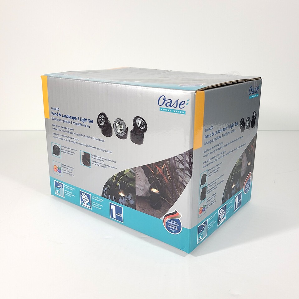 OASE LunaLED Fountain & Landscape Lights Set 3 | eBay