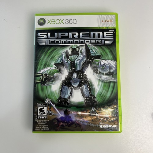 Supreme Commander - Microsoft Xbox 360 - Complete, CIB - | eBay