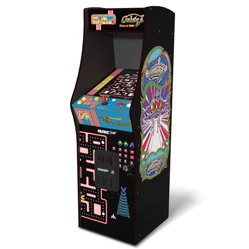 Arcade1Up - Class of '81 Ms. Pac-Man /Galaga Deluxe Arcade Machine ...