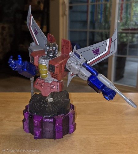 Diamond Select Toys Transformers Starscream Bust, 0659/1000, Art Asylum ...