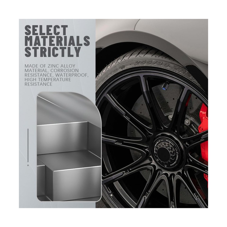 Skull Car Wheel Tire Valve Stem Caps, Airtight Dust Proof Covers with O ...