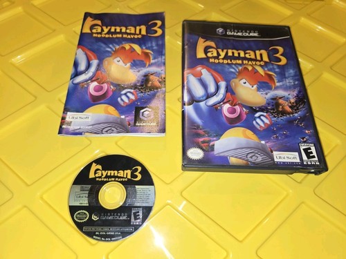 Rayman 3 Hoodlum Havoc For Nintendo GameCube Complete In Box Authentic ...
