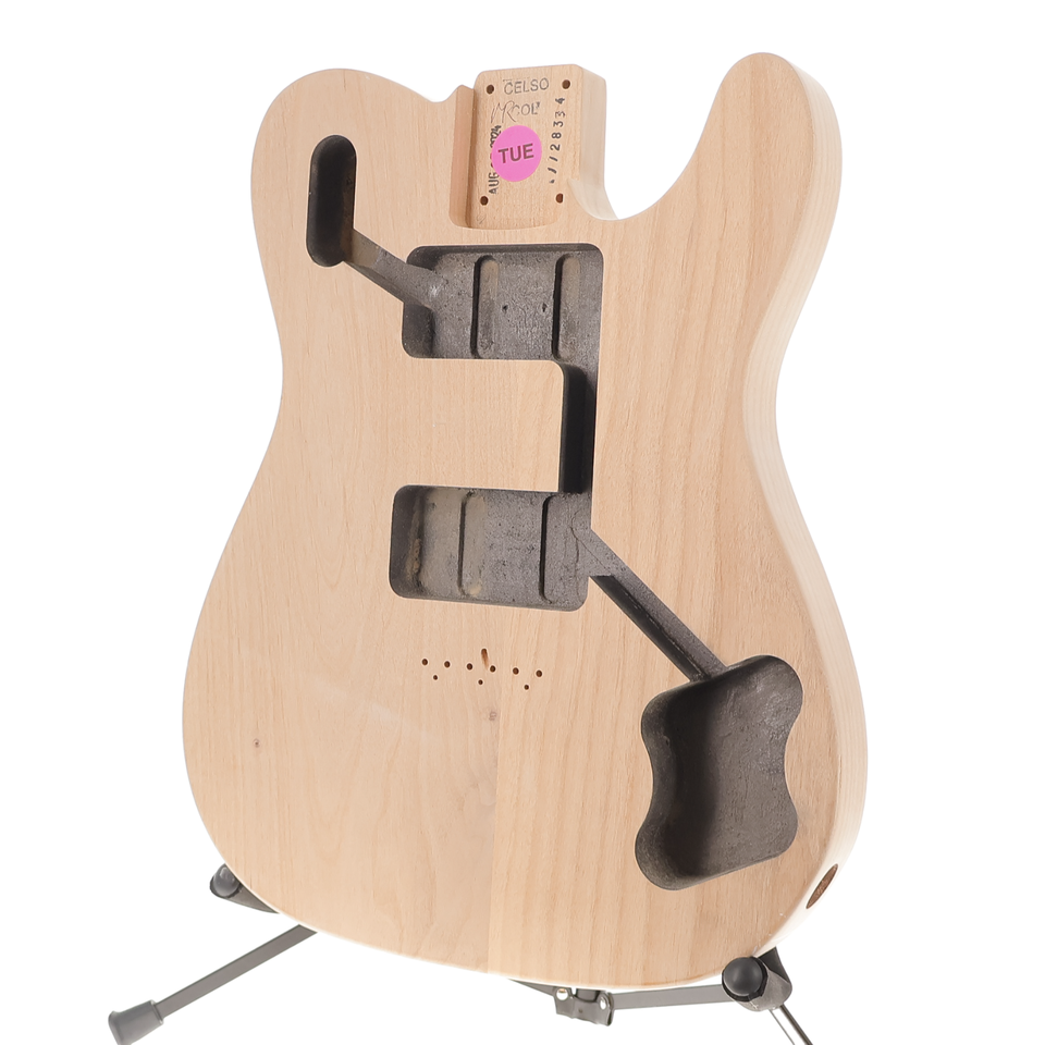 Fender Telecaster Deluxe Body Unfinished Alder CNC Ruugh Cut 4lb 3oz | eBay