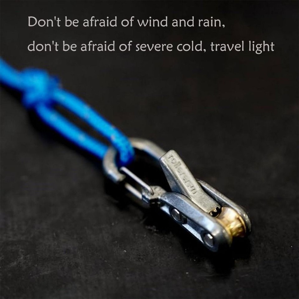 6 Hooks Paracord Adjusters Non-Slip Tie Down Rope Cargo Tightening | eBay