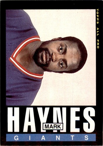 1985 TOPPS! MARK HAYNES NEW YORK GIANTS #117 | eBay