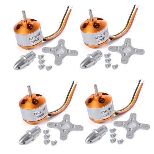 4x A2212 930KV 1000KV 1400KV 2200KV 2450KV 2700KV A2208 Motor For RC ...