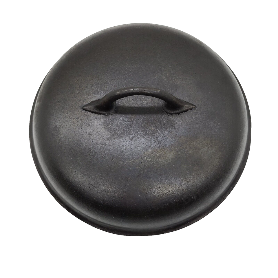 Vintage Unmarked Favorite #8 Cast Iron Dutch Oven Lid Only | eBay