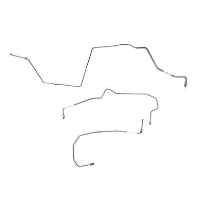 AKT0003OM- 00-05 Chevy Monte Carlo w/ NO ABS; Front Brake Line Kit ...
