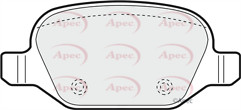 Apec PAD1309 Brake Pad Set for sale online | eBay UK