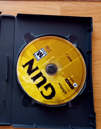Gun PC CD-ROM Computer Game Used Neversoft Video Game 2005 Complete w ...