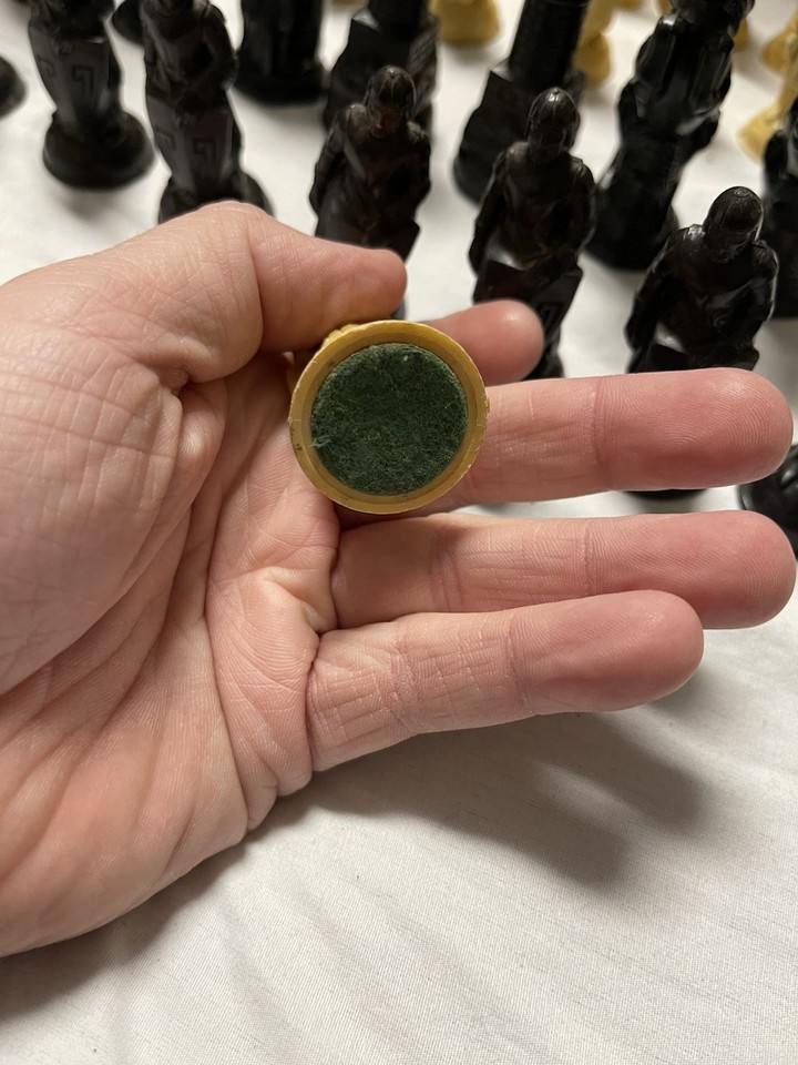 Vintage. E.S. Lowe ANRI King Arthur Renaissance Medieval 32 Pieces Felt ...