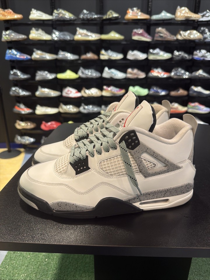 Size 13 - Air Jordan 4 Retro OG 2025 White Cement ( Worn 1X ) No Box ...