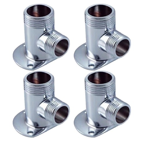4 Pcs Shower Base Accessories Mount Fitting Kit Surface Mounted Fixing ...