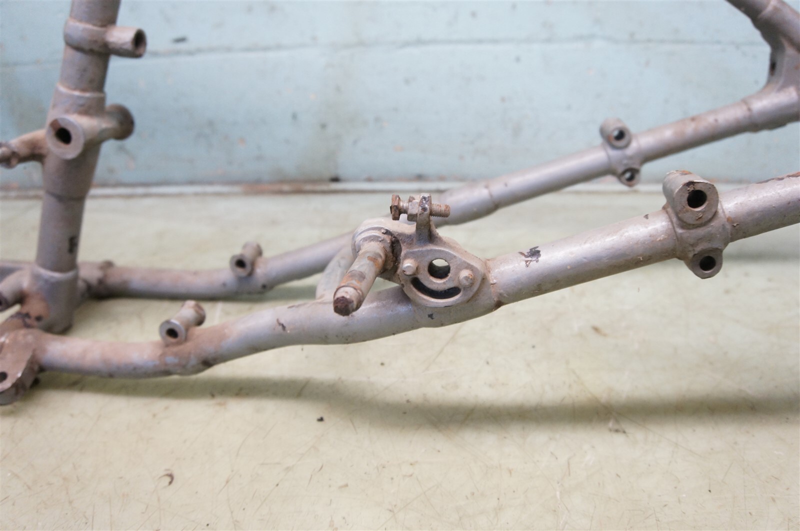 1951 Triumph T100 5T T100C Tiger Alloy Pre unit Rigid *2649A Frame Wow ...