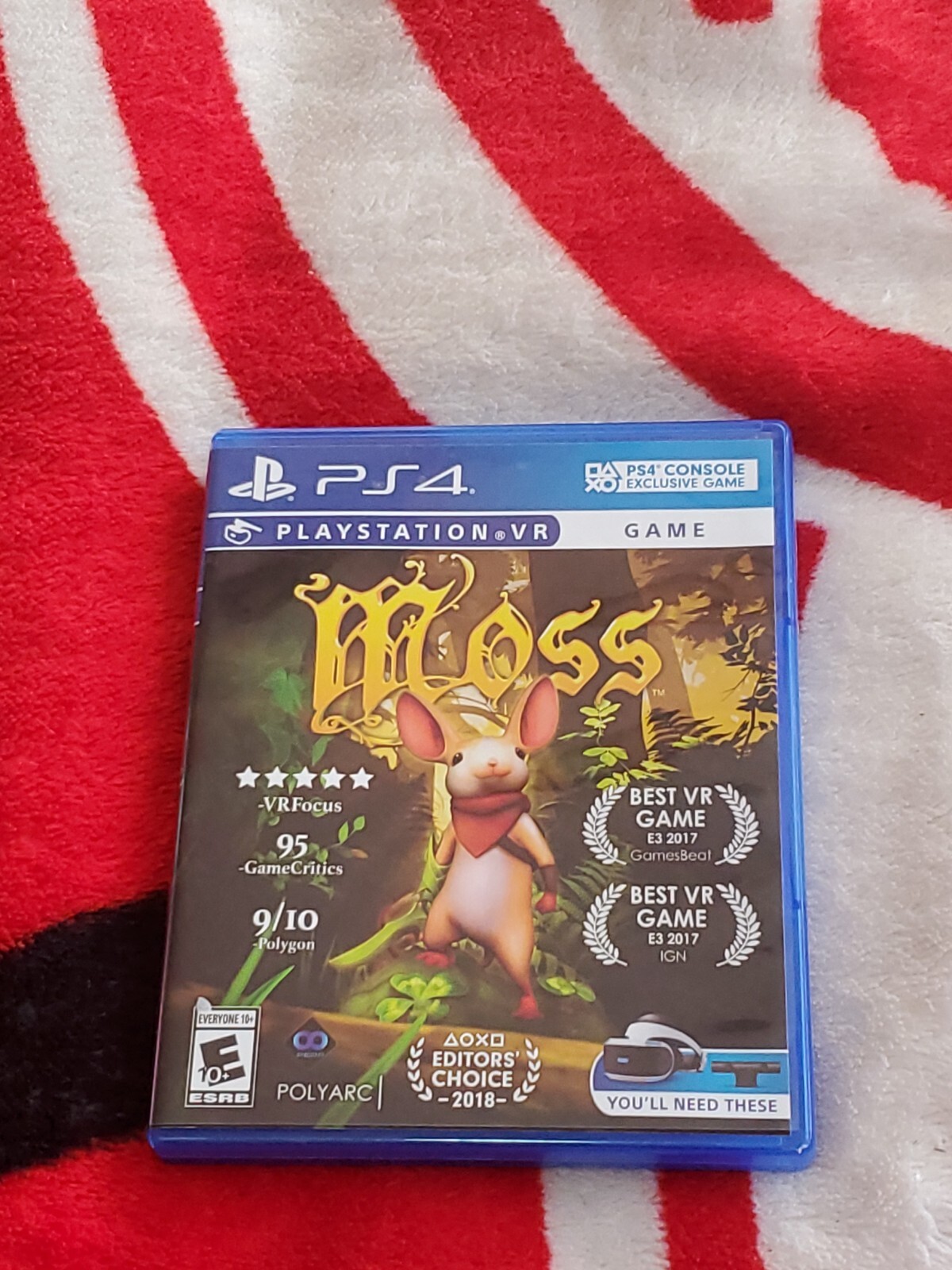 MOSS - PS4 VR Game PlayStation 4 PSVR 2018 Rare oop Hard copy | eBay