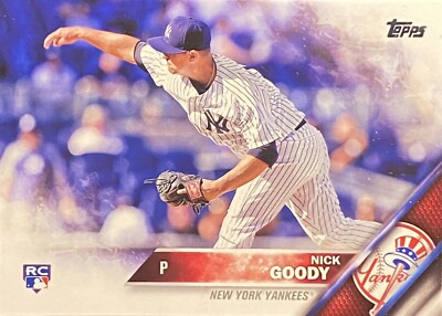 2016 Topps Series Two RC #547 Nick Goody New York Mets Baseball Card | eBay