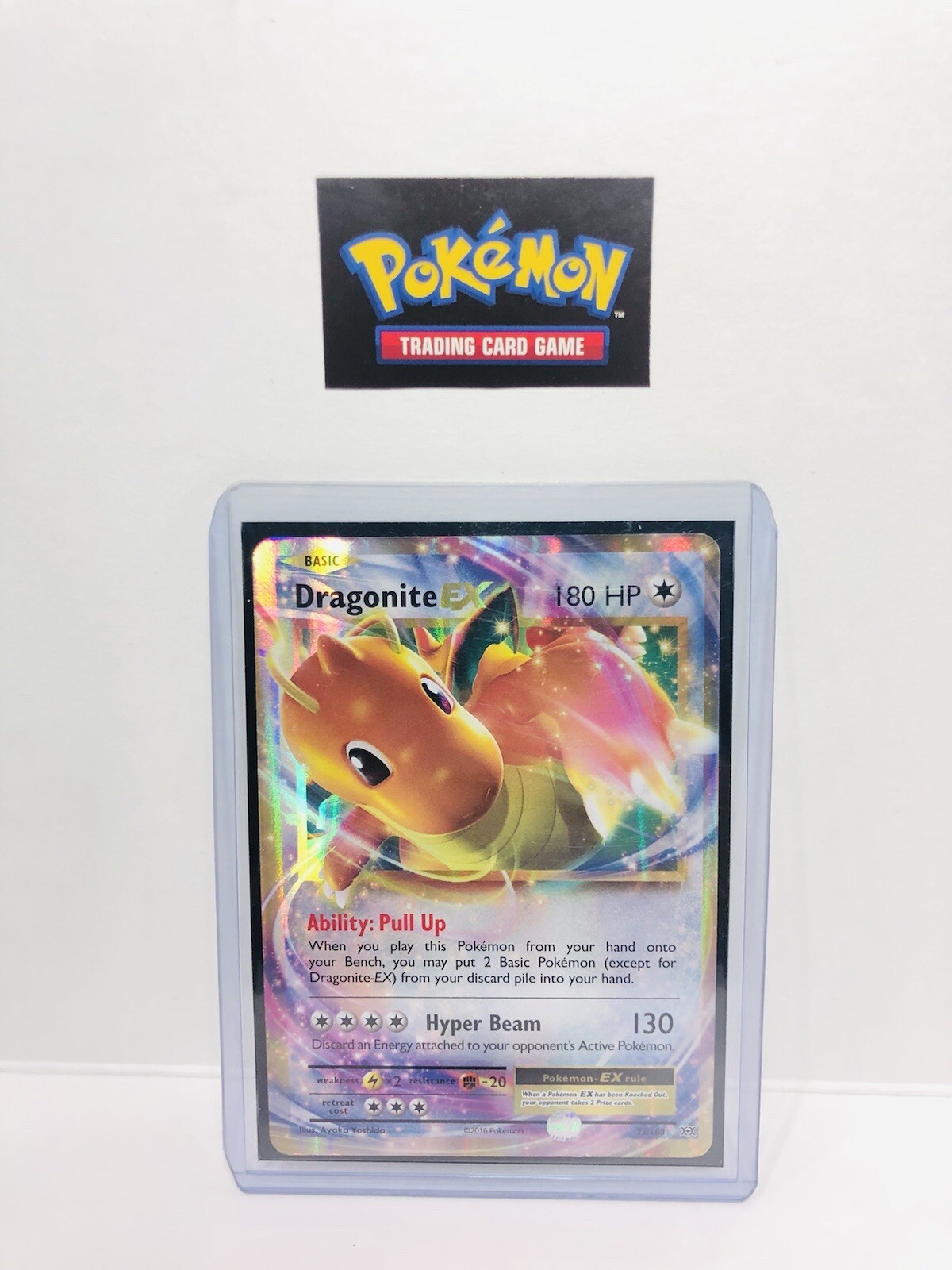 Pokémon TCG Dragonite-EX XY Evolutions 72/108 Holo Holo Rare EX | eBay
