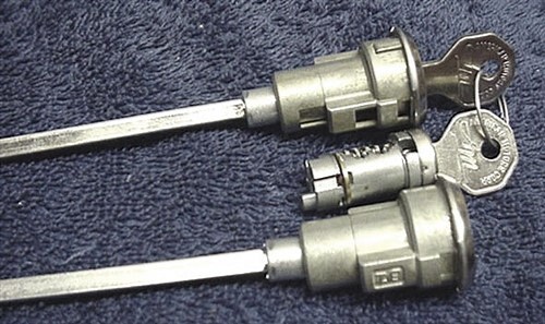 New Door & Ignition Locks & Logo Keys AMC Rambler 63 64 65 66 67 | eBay