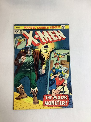 X-MEN #88 ( Vs. Frankenstein "The Mark of the Monster") June 1974 ...