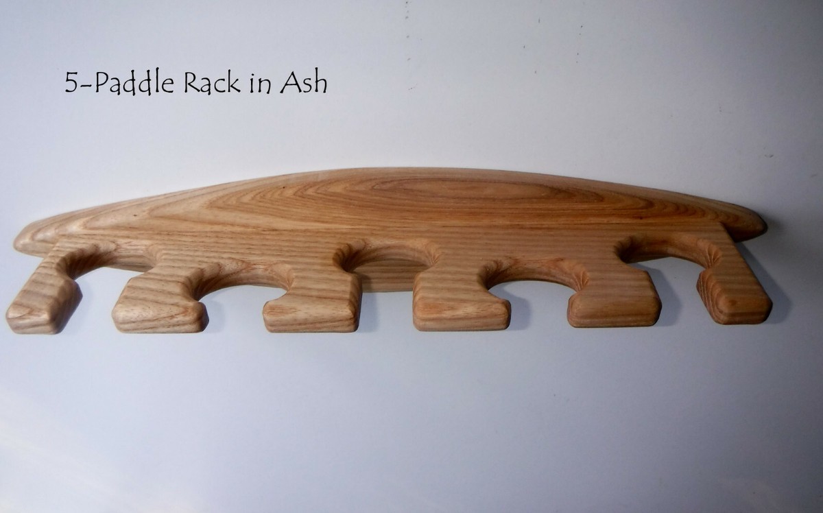 Wooden Paddle Rack Wooden Paddle Hanger
