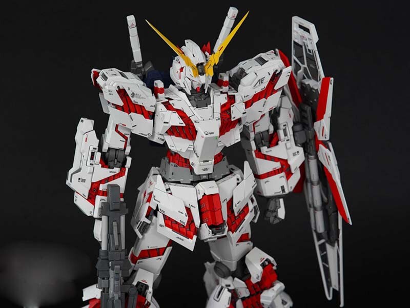 SH Studio MG 1/100 Unicorn Resin Garage Kit GK Figure Unpainted ...