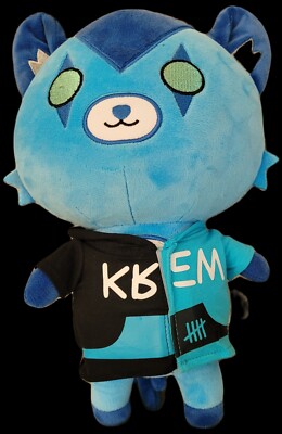 Krew FUNNEH TEDDY Wearing Two-Toned Jacket Plush Stuffed Animal 11" | eBay