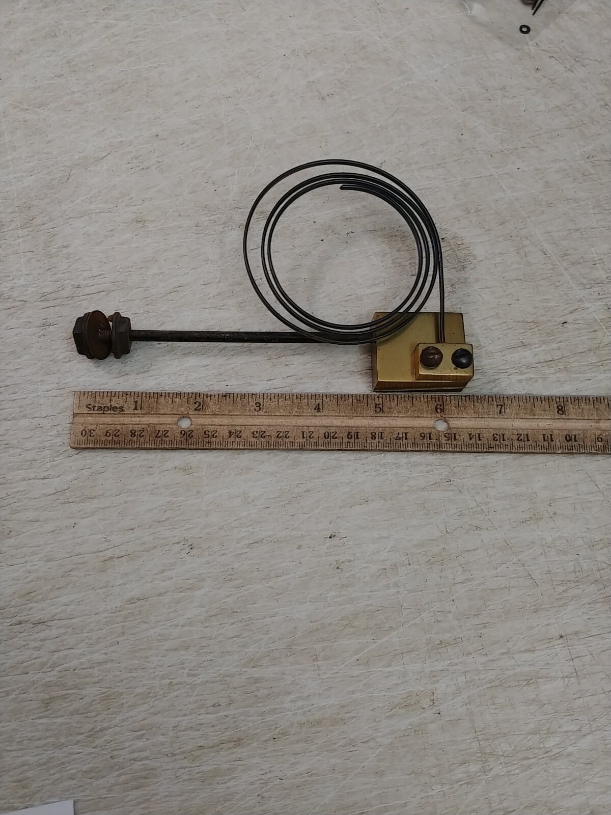 WATERBURY TAMBOUR MANTLE CLOCK COIL STRIKE GONG | eBay