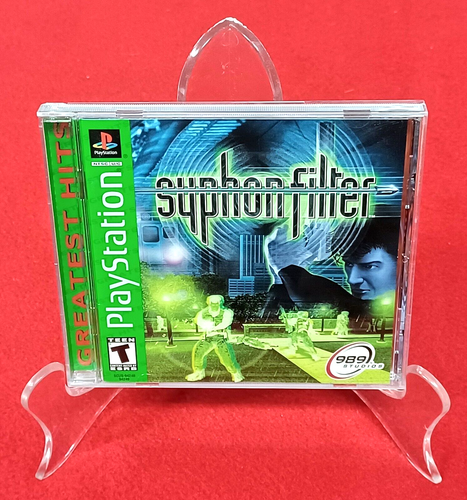 Syphon Filter (Sony PlayStation 1, PS1, 1999) Complete & Tested VGC ...