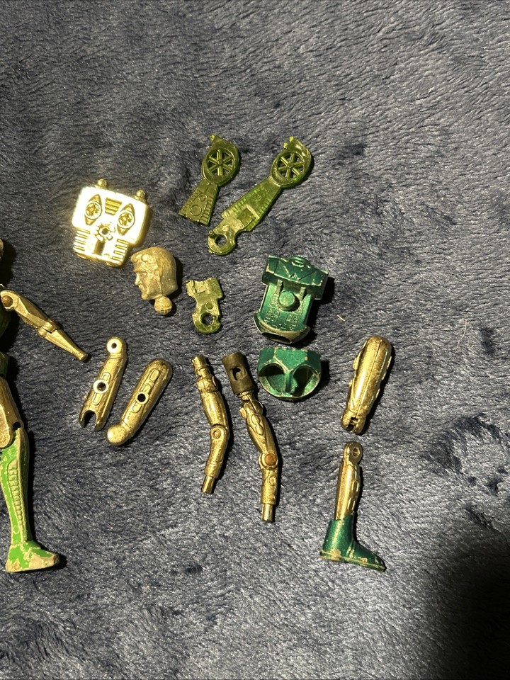 1970s Vintage Micronauts Parts Lot Space Glider Galactic Warrior 02 ...