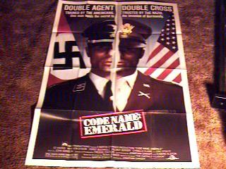 CODE NAME EMERALD MOVIE POSTER 1985 EXPLOITATION | eBay