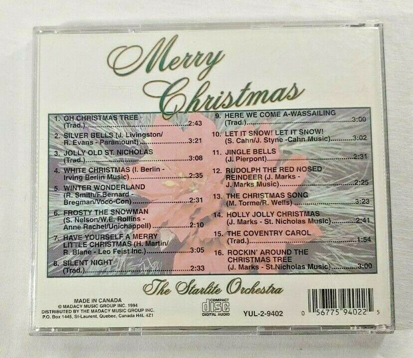 Merry Christmas by The Starlite Orchestra (CD, 1994) | eBay