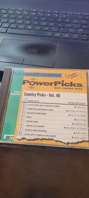 SC3077 POWERPICKS SOUND CHOICE KARAOKE CDG HARD TO FIND LOT 250 | eBay