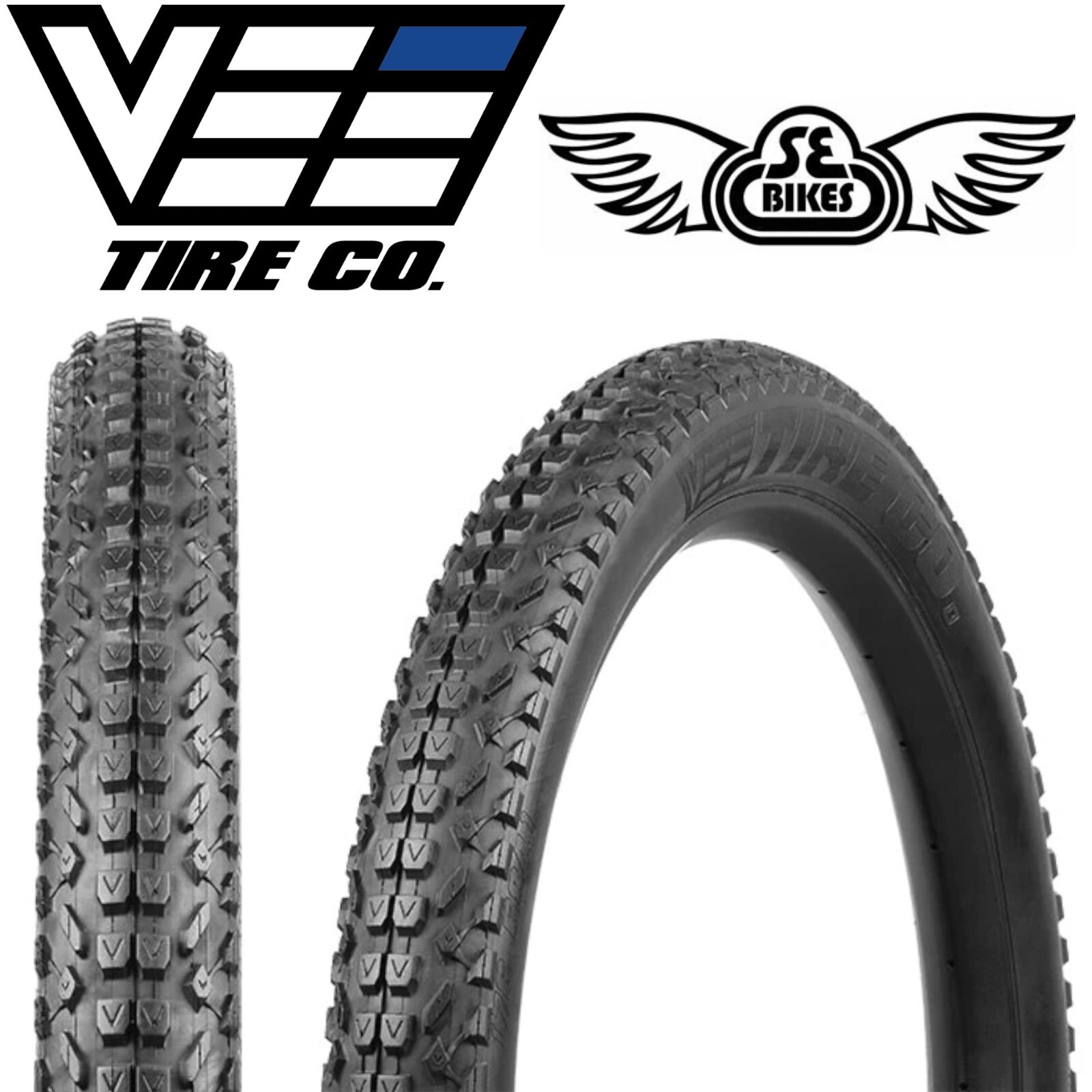 Vee Tire T-Fatty Plus 27.5" x 3.0" Fat Bike Versatile Street & Path ...